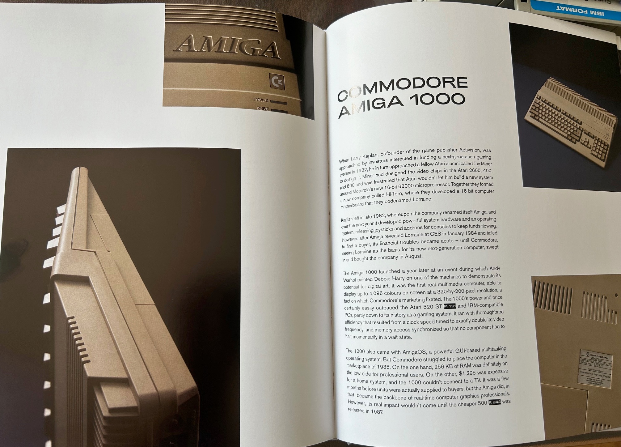 Amiga 1000 w książce Home Computers | Graffiti PPA.pl
